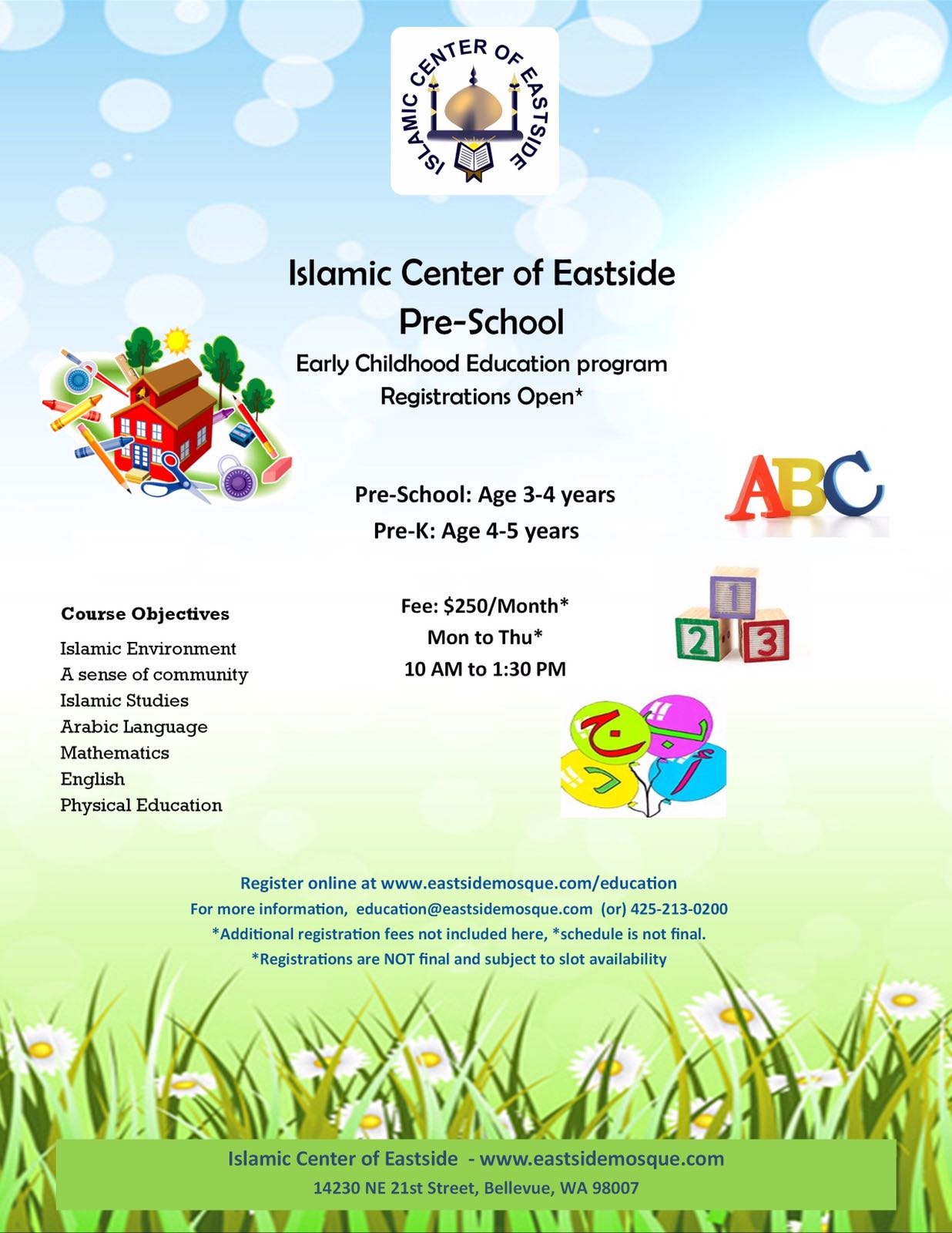 Islamic Center of Eastside (Bellevue Masjid)