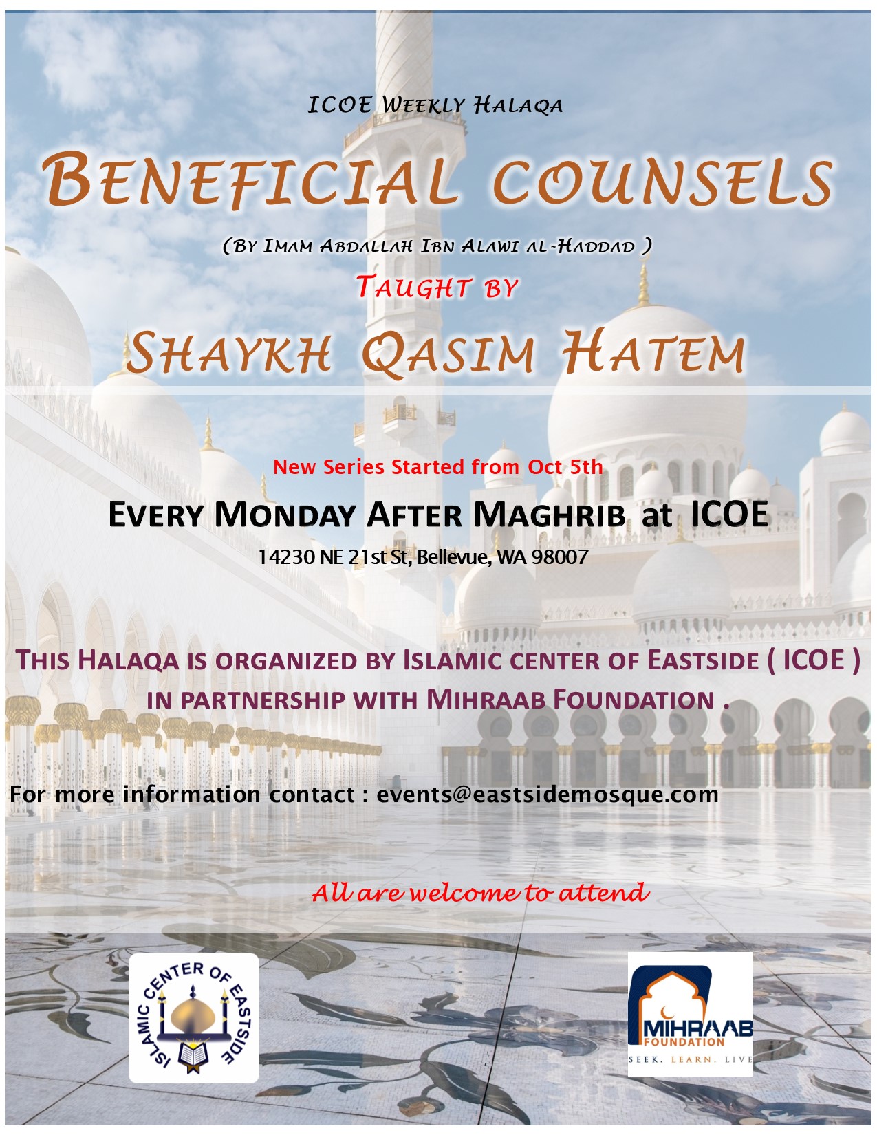 Islamic Center of Eastside (Bellevue Masjid)